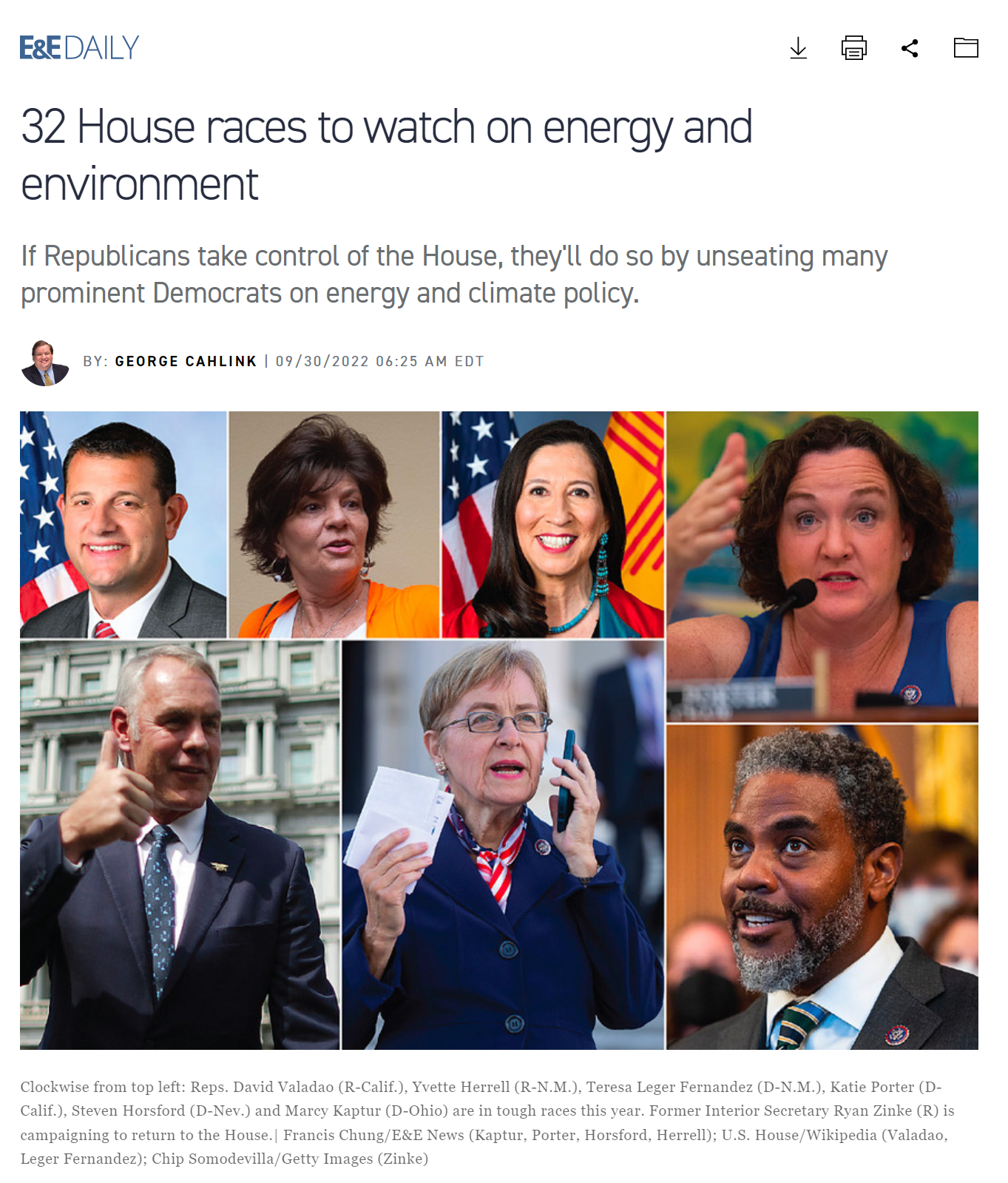 32 House races to watch | Manuel Quiñones